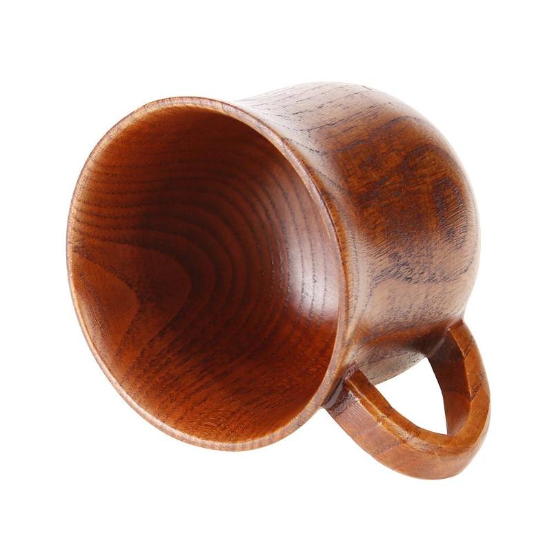 Retro Wooden Coffee Cup Made From Jujube Wood – 4 Gadgets Only